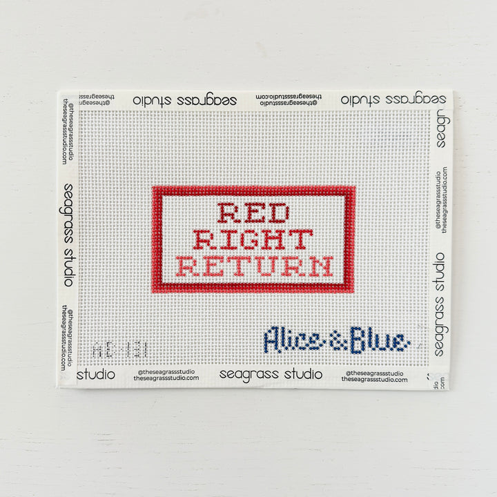 red right return – seagrass studio